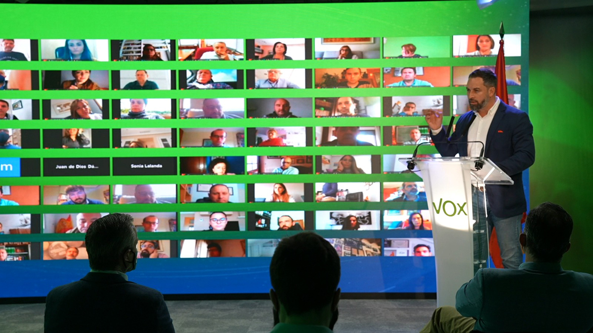 Abascal: “VOX será pronto la primera fuerza política Nacional” - VOX