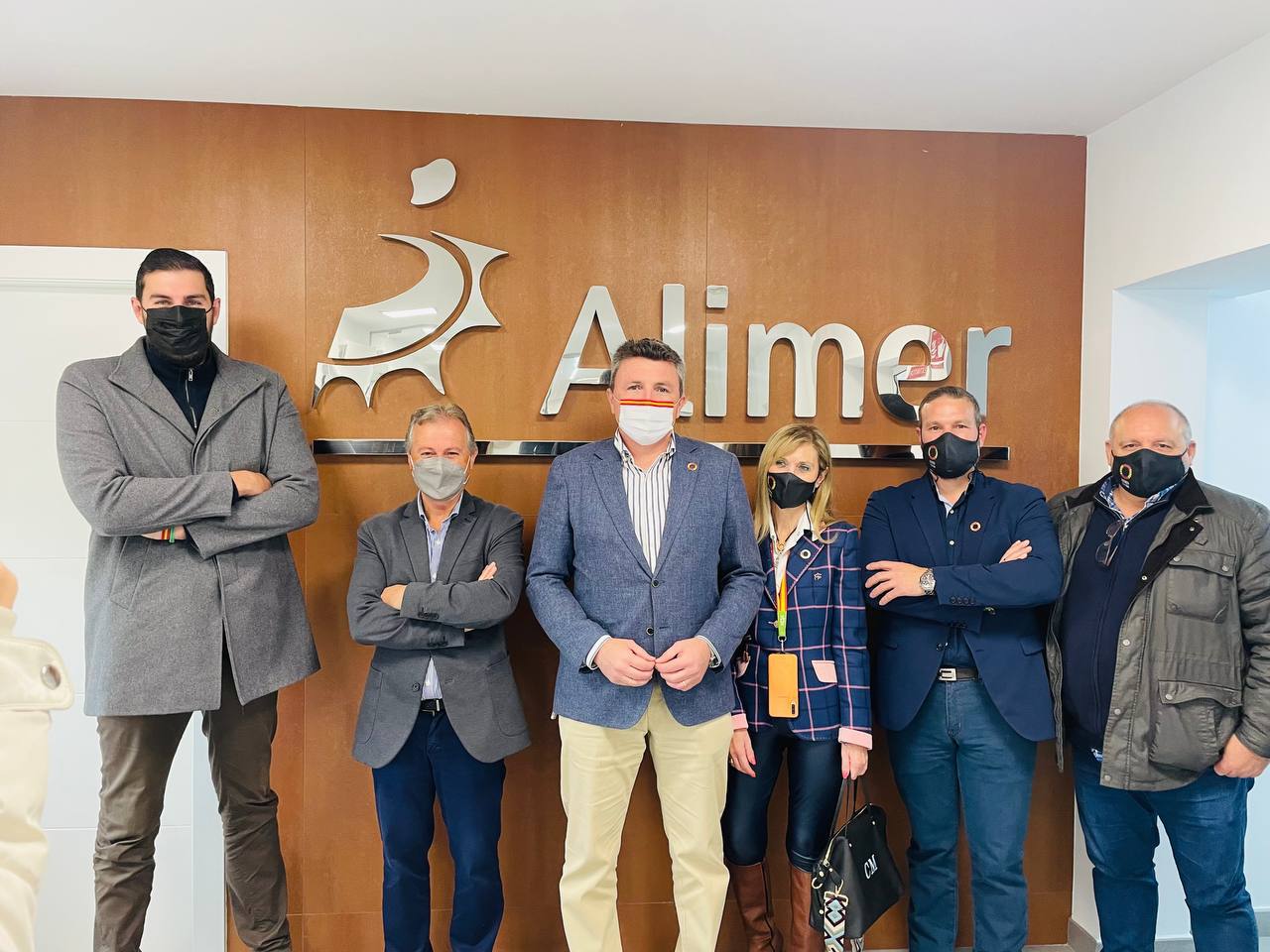 VOX visita Alimer en Lorca_ Antelo: “Apoyamos al sector agroalimentario ...