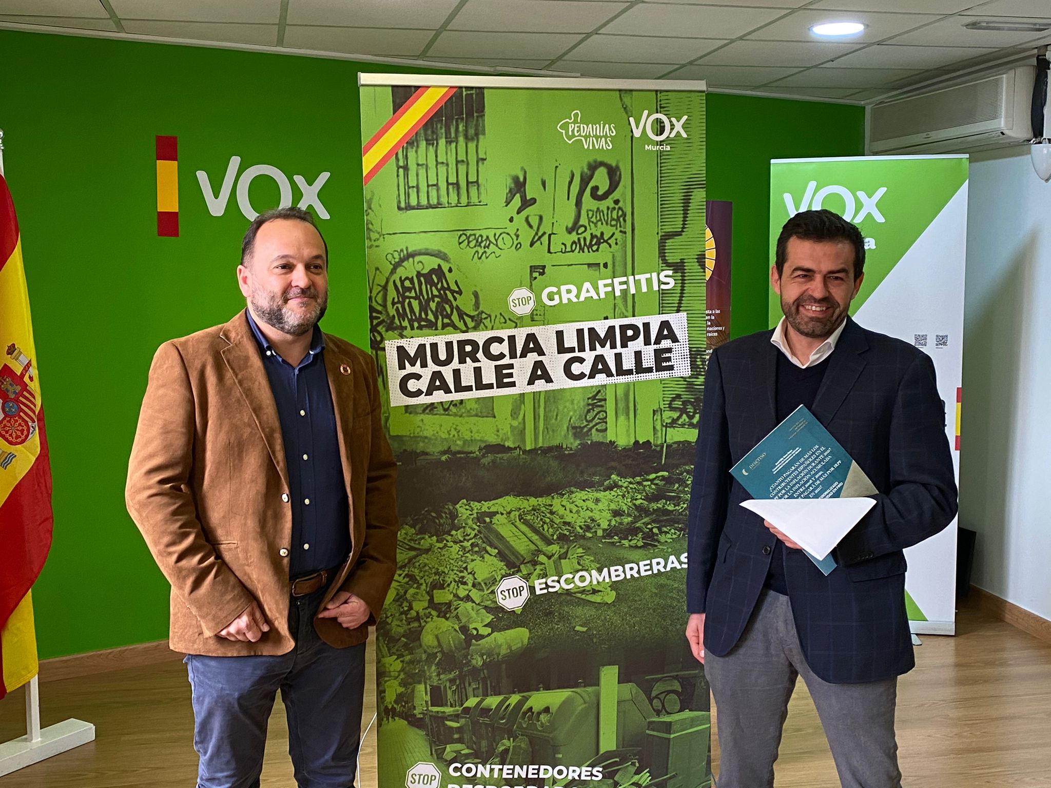 VOX presenta la campaña ‘Murcia Limpia’ ante el estado de abandono y ...