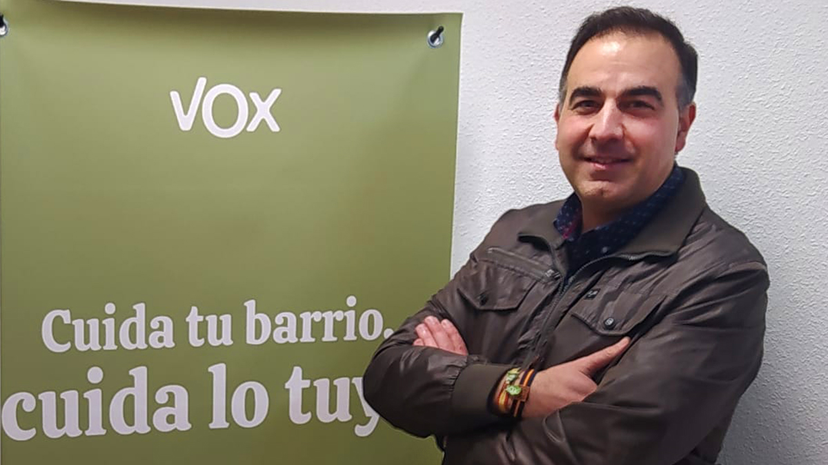 Jonathan Romero: candidato de VOX a diputado general de Álava.