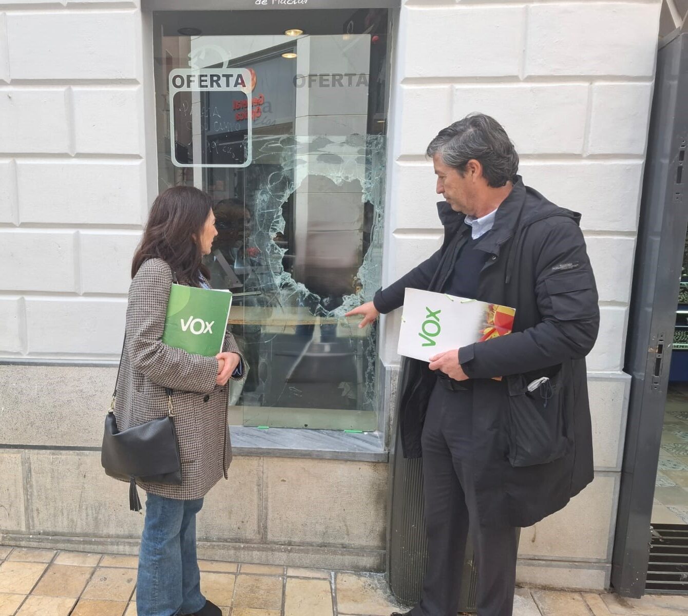 VOX pide al equipo de Gobierno que incremente las medidas de seguridad ante los intentos de robo ...